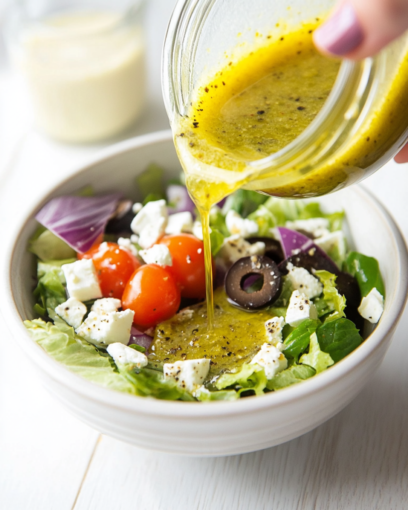 Best Greek Salad Dressing (Zesty & Easy Vinaigrette)