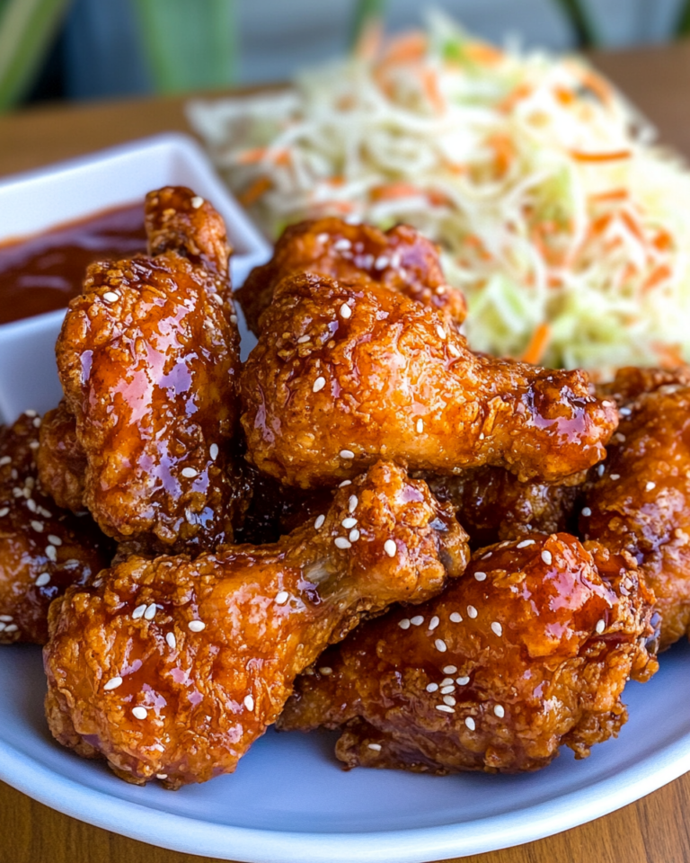 Crispy Korean Fried Chicken (Yangnyeom Chicken) Recipe